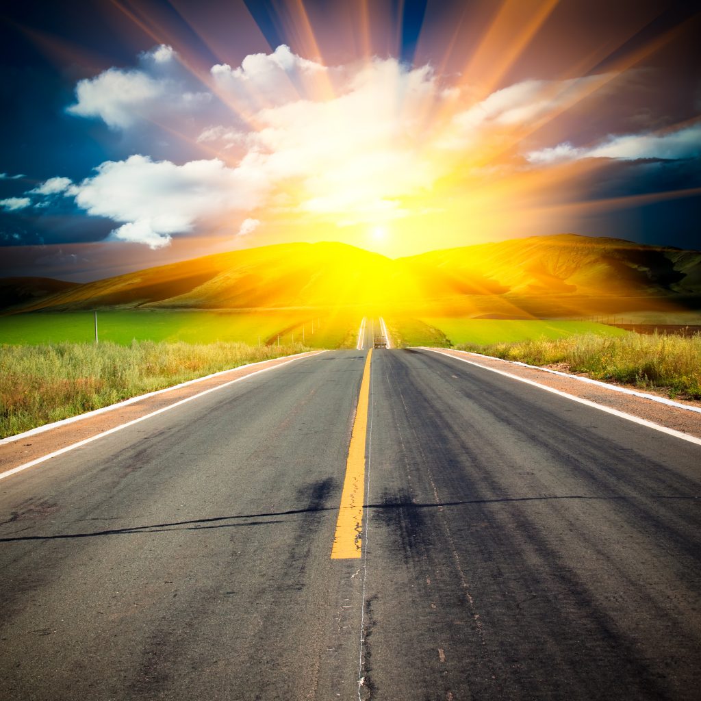 sunlight above the road. | Hoshana Rabbah BlogHoshana Rabbah Blog
