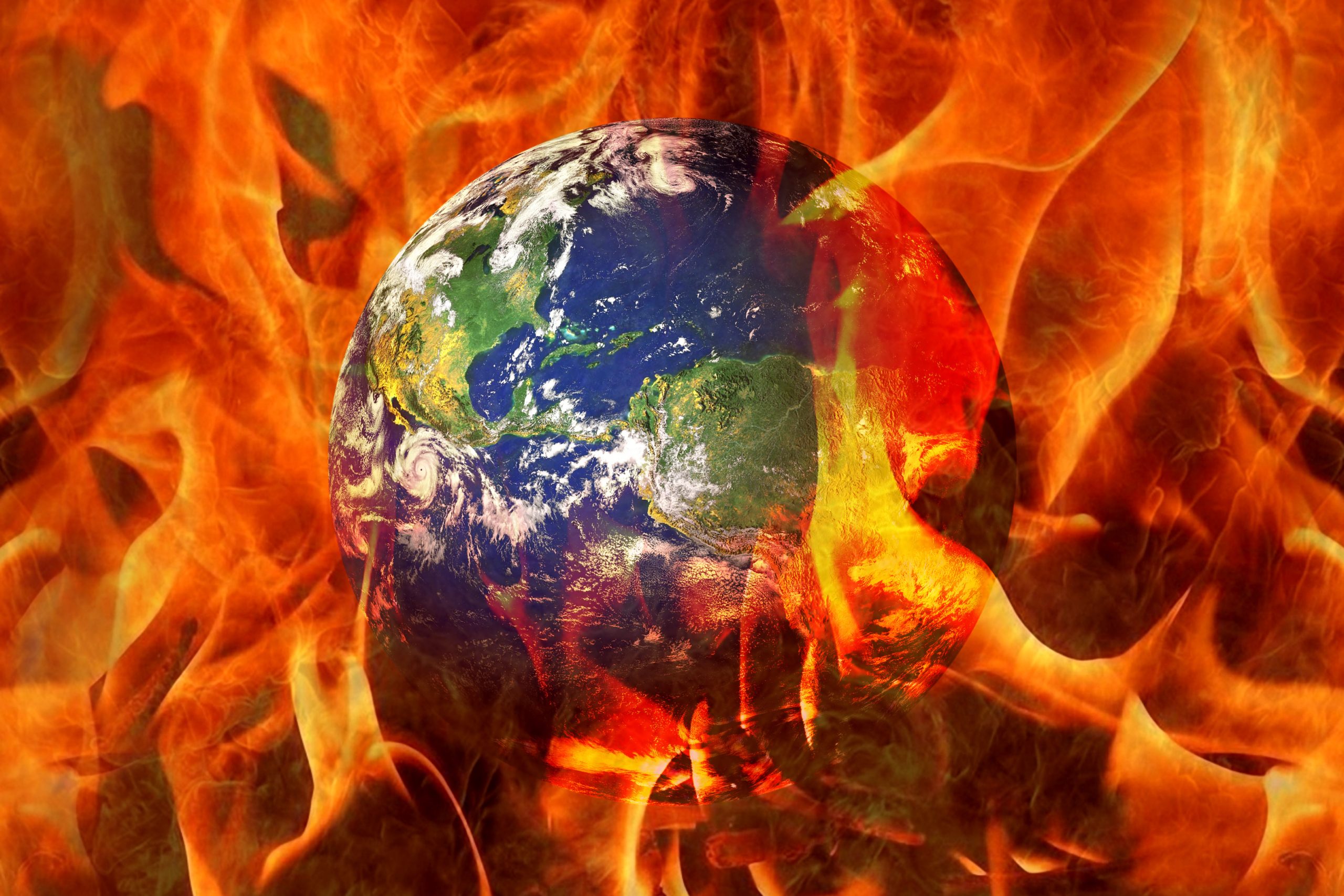 Planet Earth End Burning in an apocalyptic scenario | Hoshana Rabbah ...